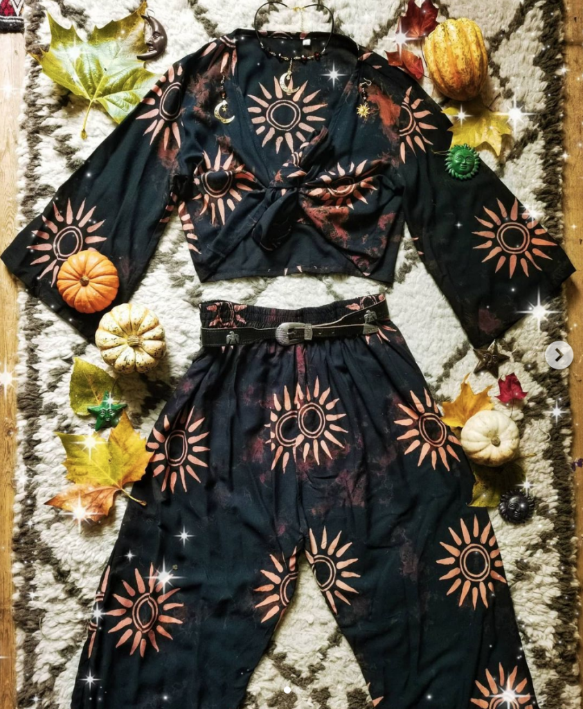 Batik Sun Print Wrap Top – ADORNED